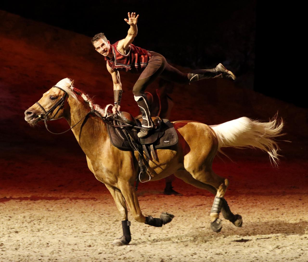 Cavalia Trick Riding