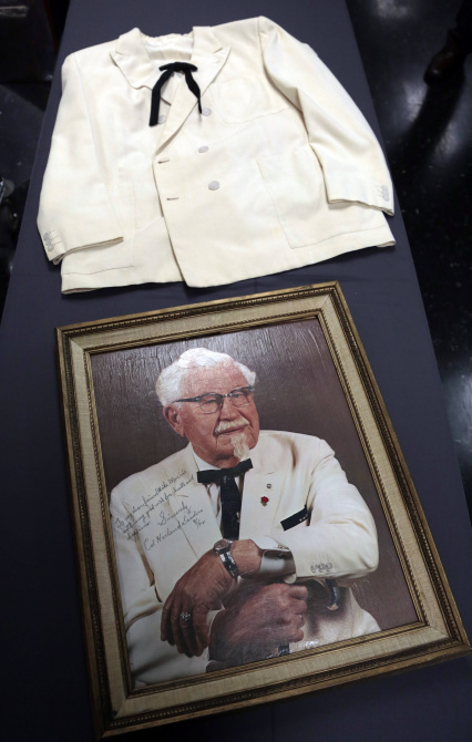 Colonel Sanders Bolo Tie