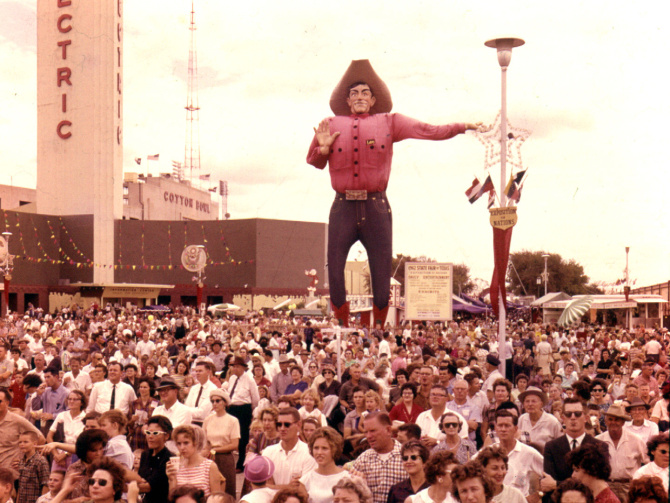 60 years of Big Tex, icon of the State Fair | Dallas News | News ...